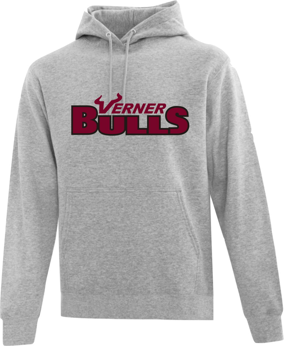 Verner Bulls Wordmark Hood – Wrightway Sportswear